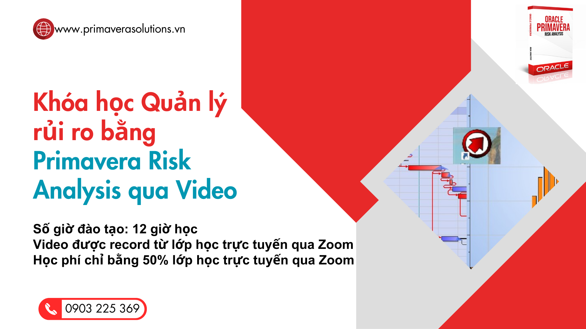 Khóa học Quản lý rủi ro bằng Primavera Risk Analysis qua Video ...