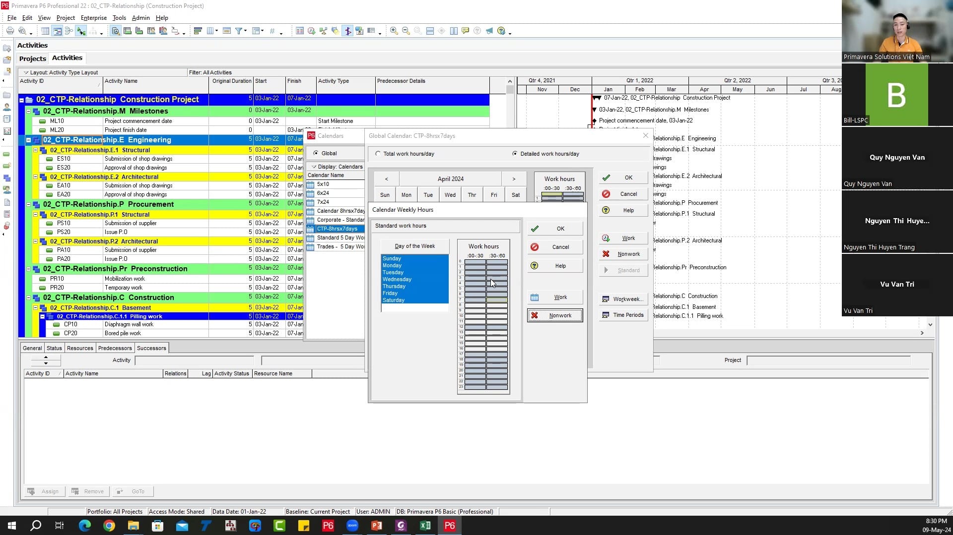 [Live-Training] Tôn vinh học viên khóa học Primavera P6 Basic tháng 05 ...